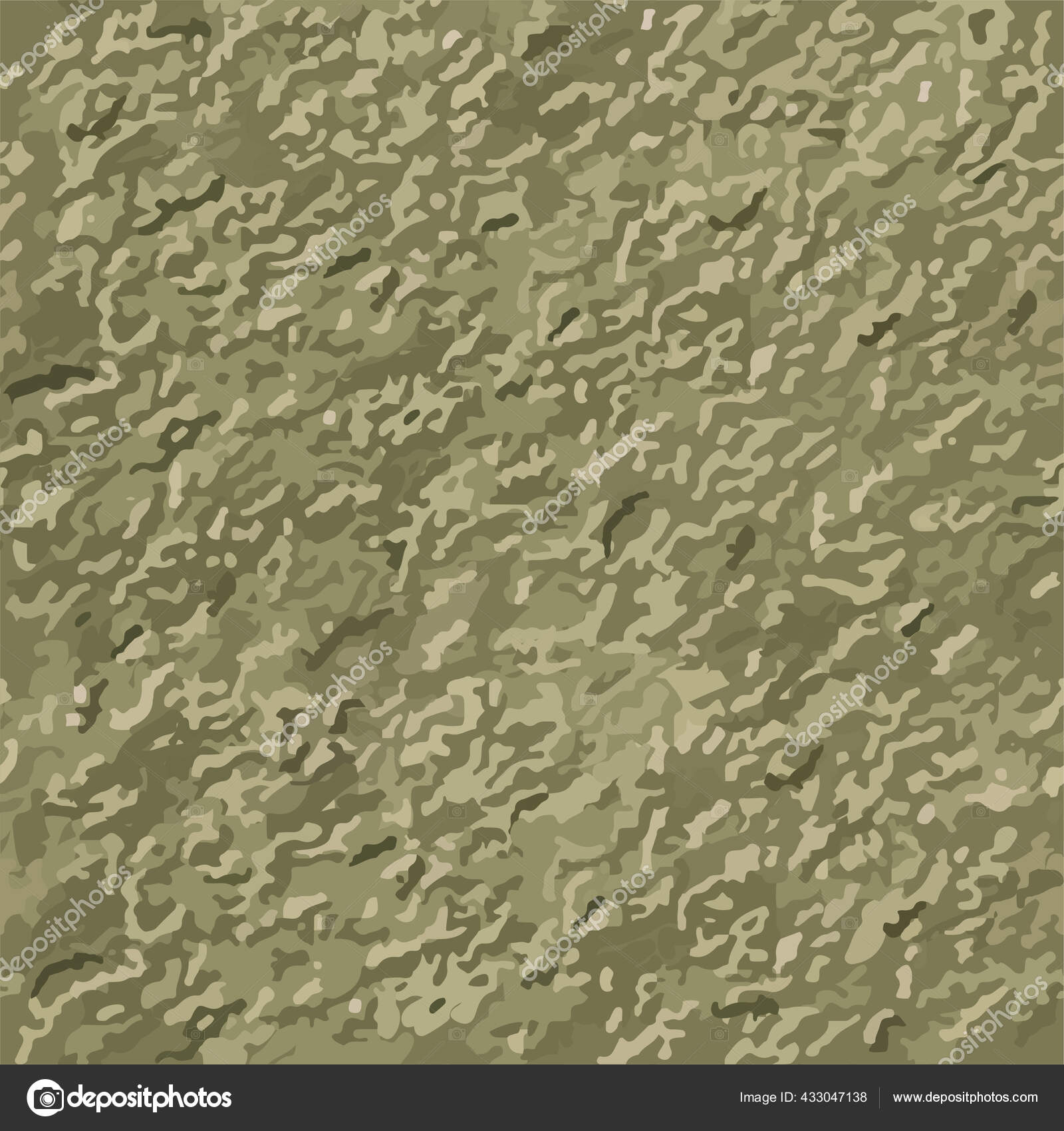 Camouflage pattern background. Green brown black olive colors forest ...