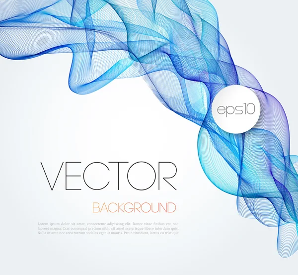 Abstract Wave Template Background Brochure Design Stock Vector By