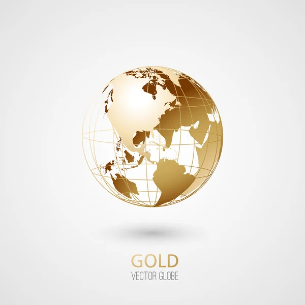 5,617 Globe gold Vector Images | Depositphotos