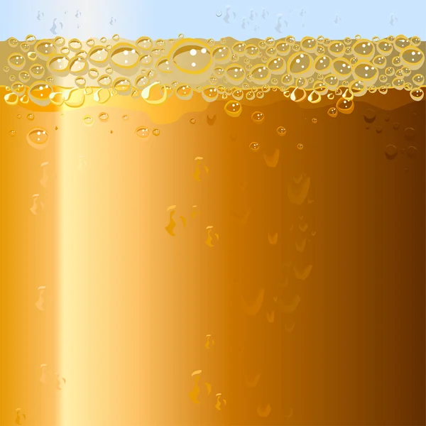 Beer Foam Background. Realistic Beer Texture. Light Bright, Bubble And ...
