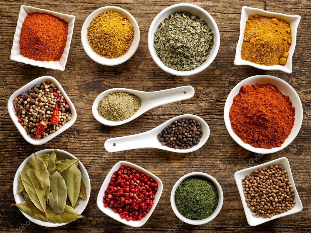 Various kinds of spices — Stock Photo © magone #57105779