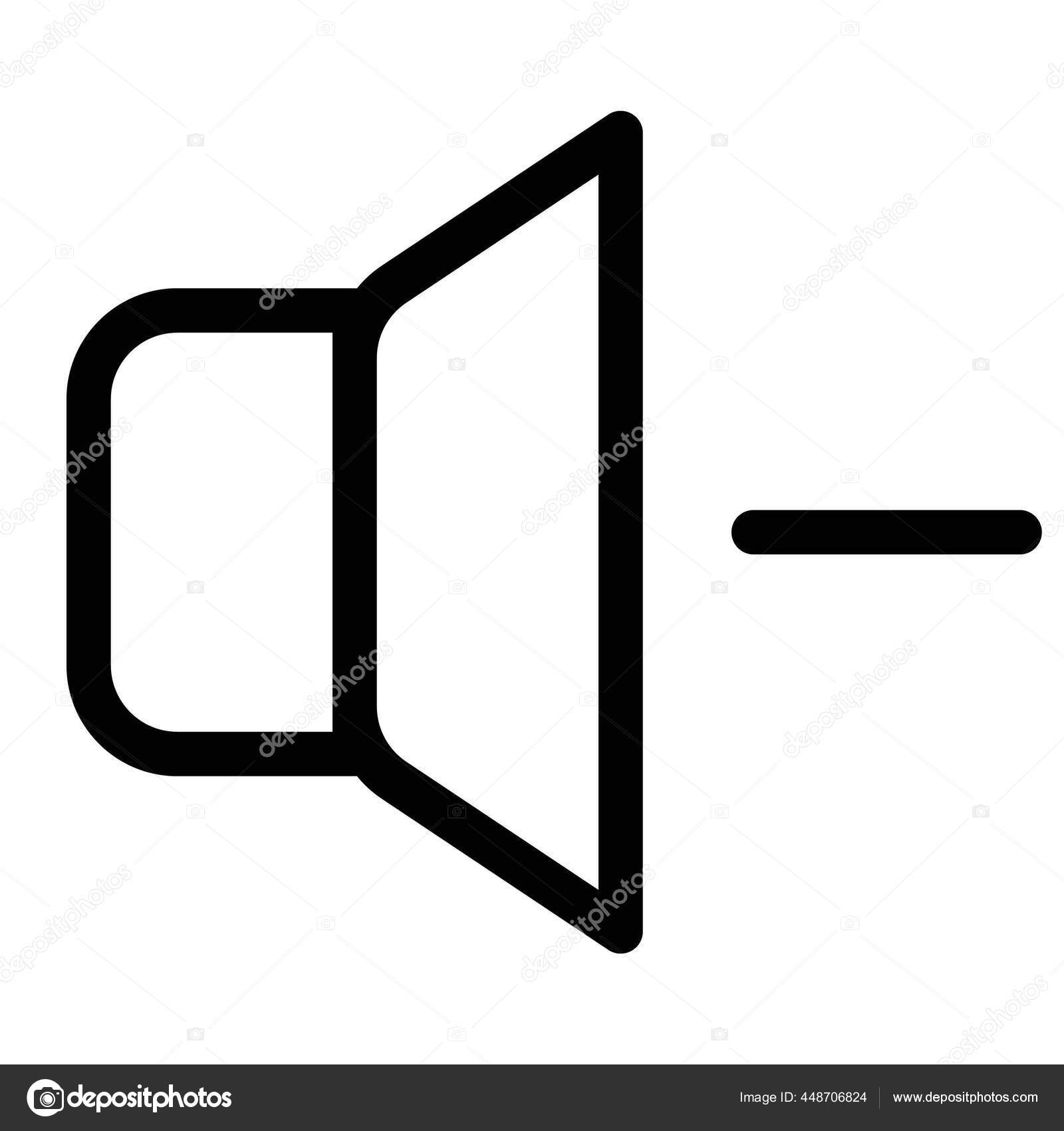 Decreasing Volume Music Audio Playback Stock Vector by ©get4net 448706824