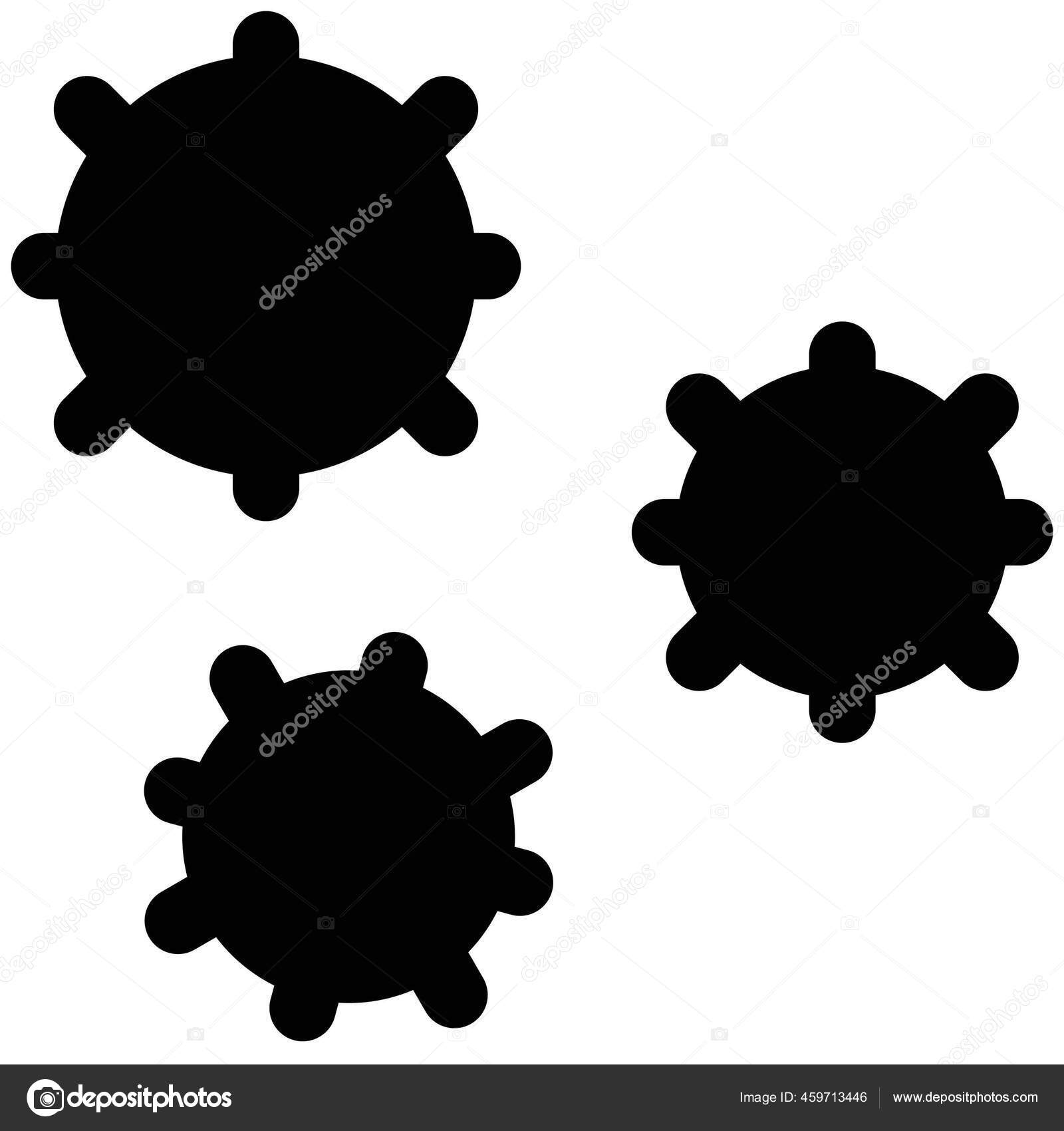Multiple Virus Transmitting Replicating Human Body Stock Vector Image ...