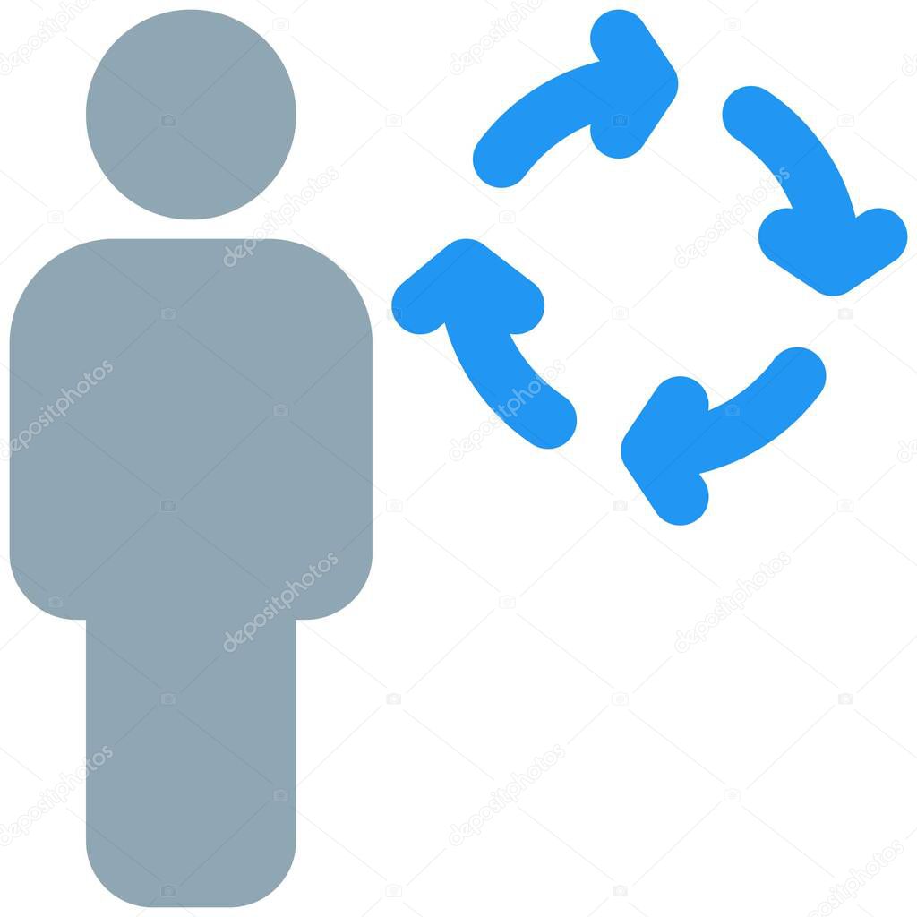 cambio de rutina para el proceso de trabajo con flechas de bucle 2022