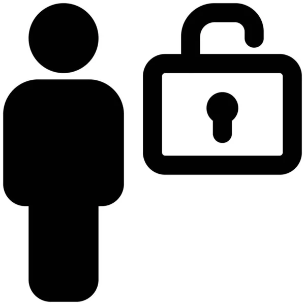 Unlocking Access Businesswoman List Web Portal Stock Vector by ©get4net ...