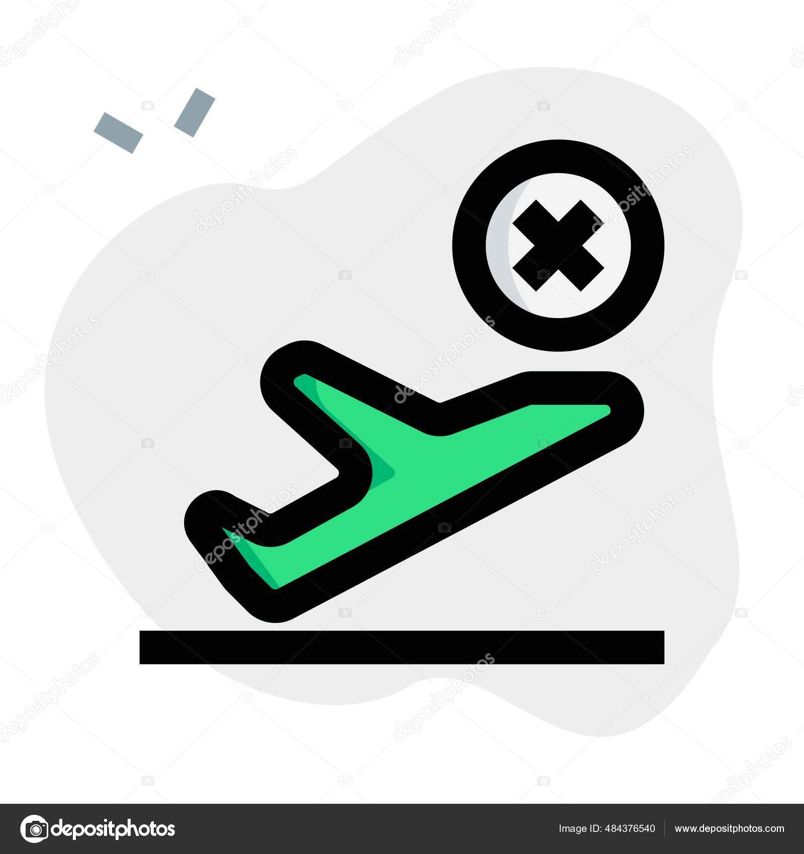 Flight Canceled Due Unavoidable Situation Concern Stock Vector by ... Flight Canceled Due Unavoidable Situation Concern Stock Vector by ...