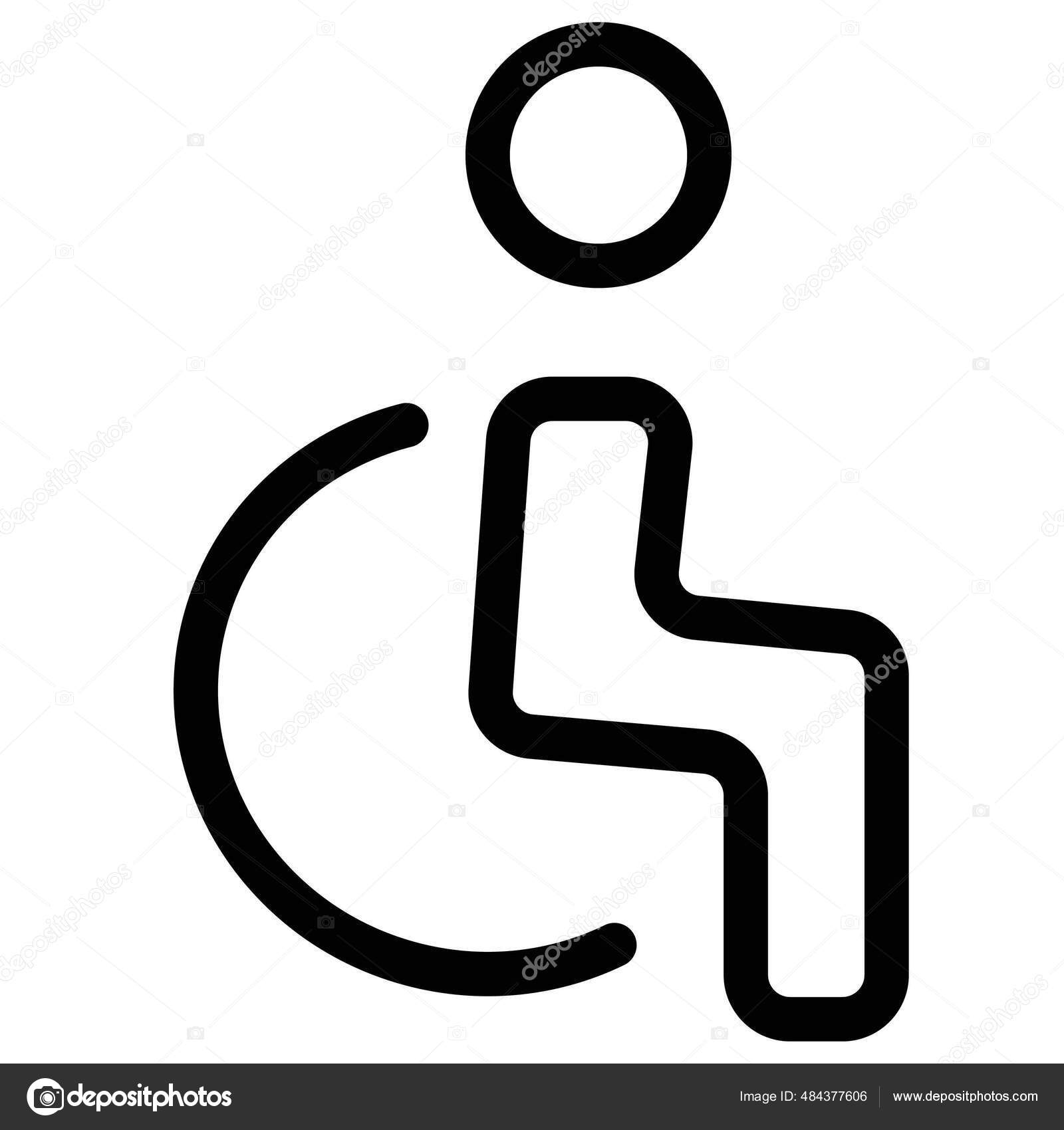 Disability Section Physically Challenged People Stock Vector by ...