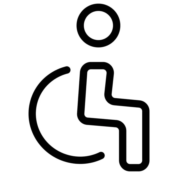 Disability Section Physically Challenged People Stock Vector by ...