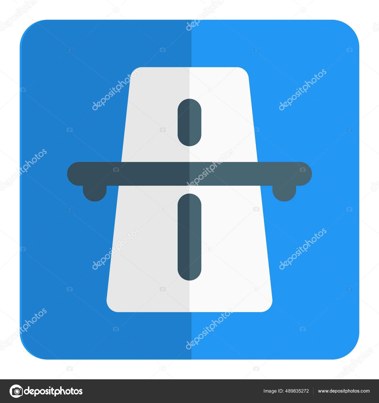 Motorway Service Lane National Highway Stock Vector Image by ©get4net ...