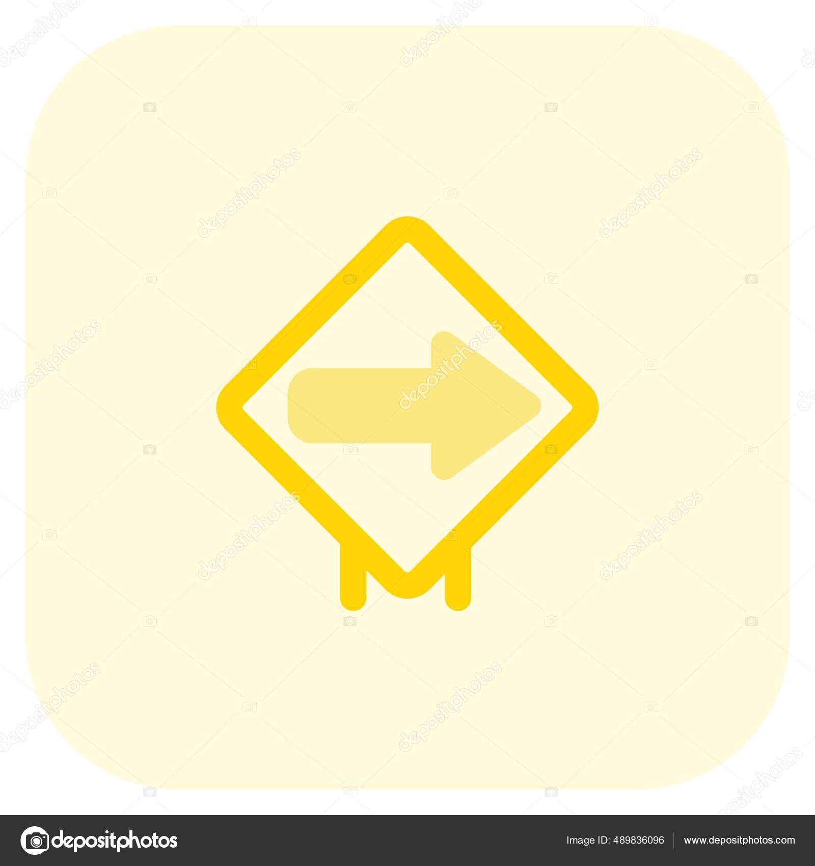 Right Arrow Navigation Direction Layout Stock Vector by ©get4net 489836096