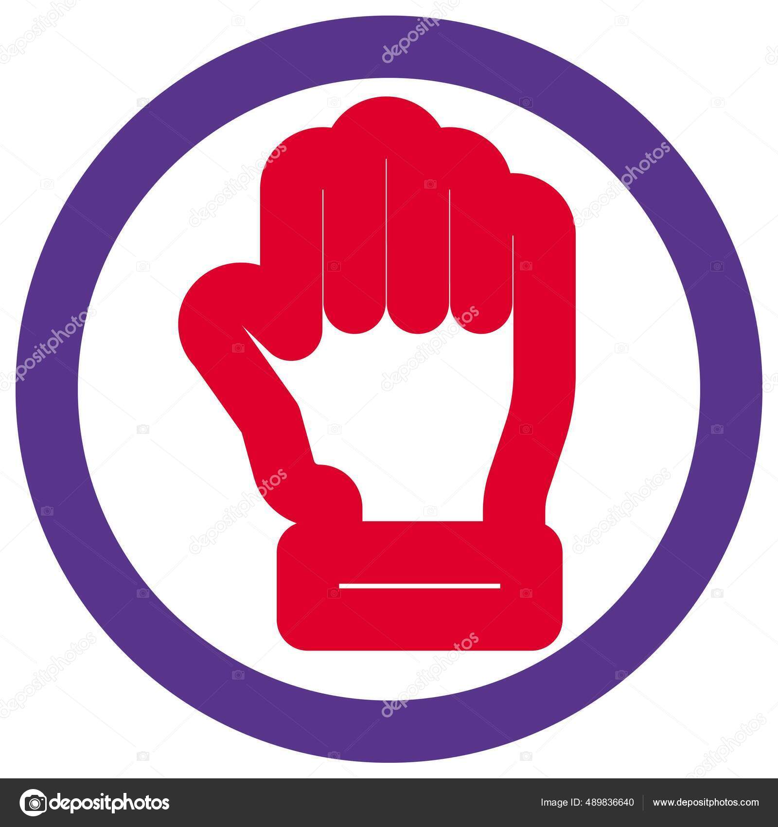 Hand Sign Stopping Traffic Signal Sign Board Stock Vector by ©get4net ...