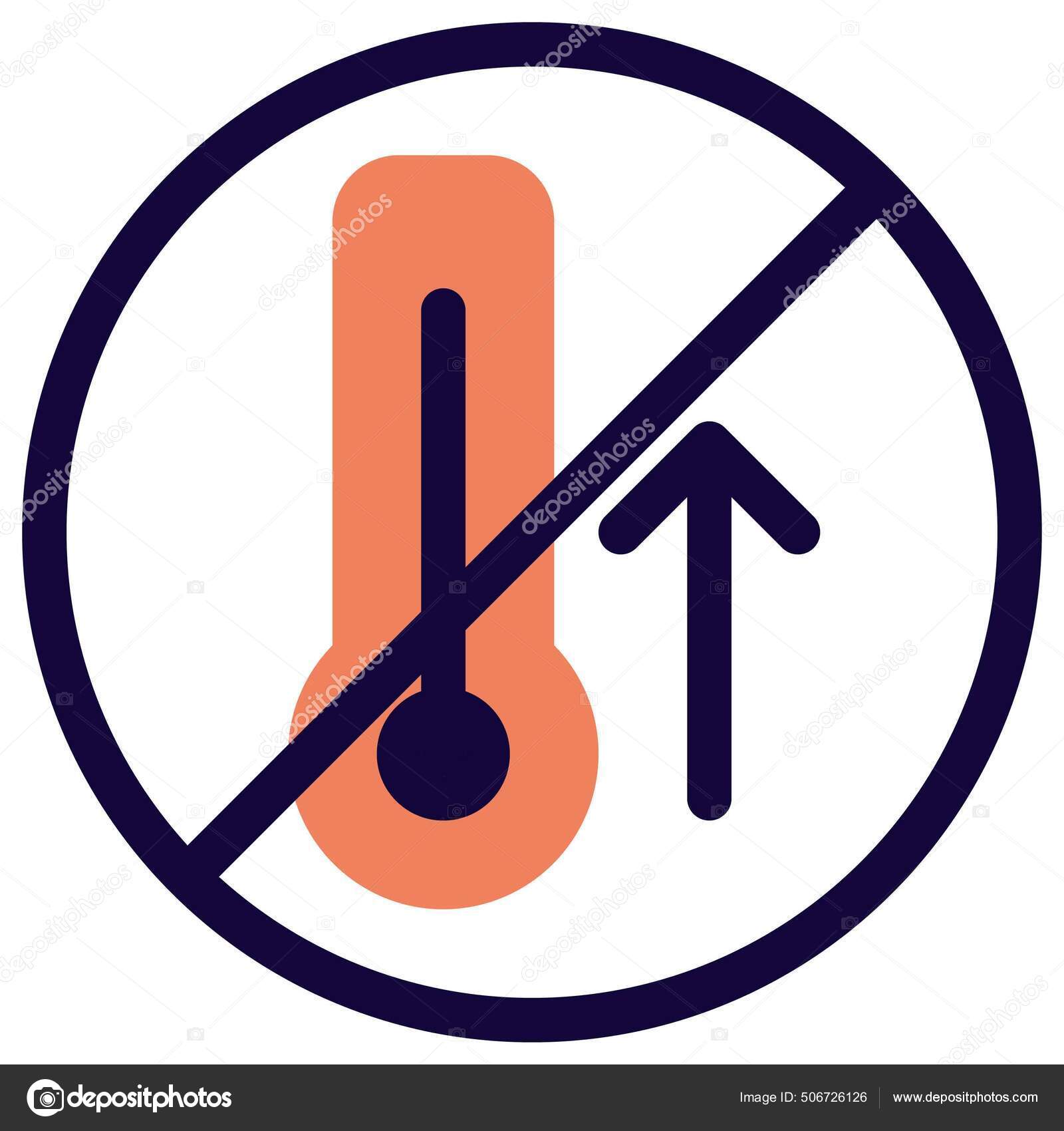 Customer High Temperature Allowed Premises Stock Vector Image by ...