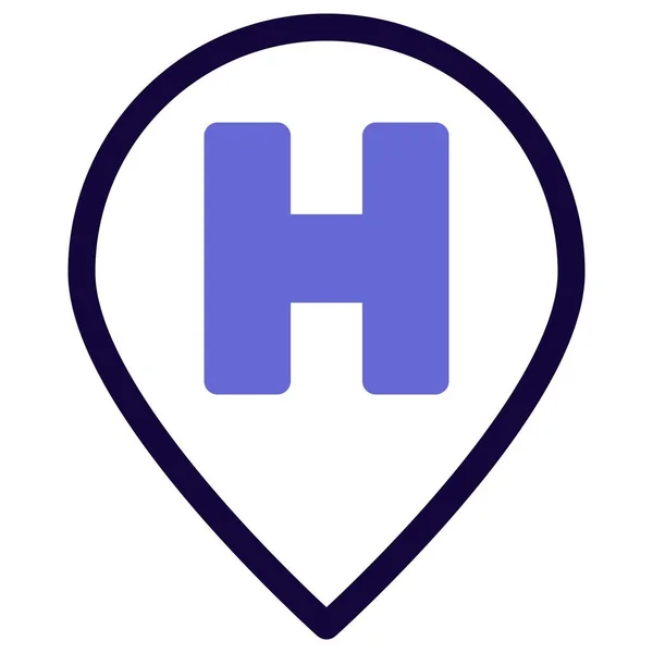 Hospital Location Map Ratings Stock Vector Image by ©get4net #506728072