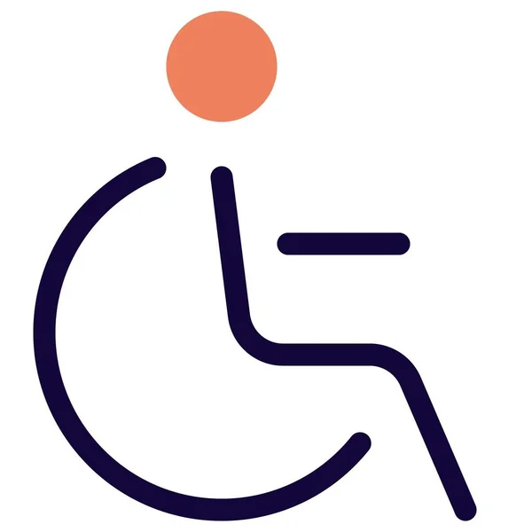 Disability Section Physically Challenged People Stock Vector by ...