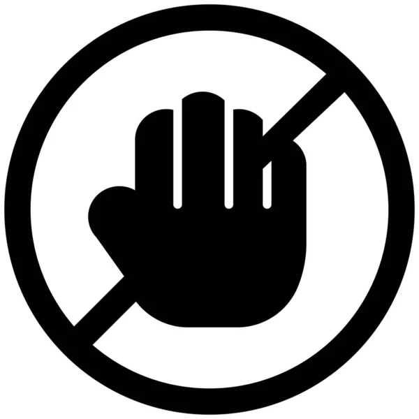 No touching Vector Art Stock Images | Depositphotos