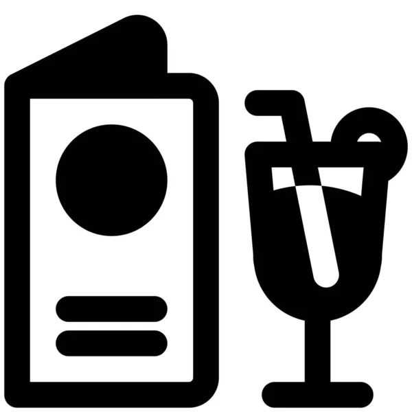 Drinks Multiple Flavors Available Restaurant Stock Vector by ©get4net ...