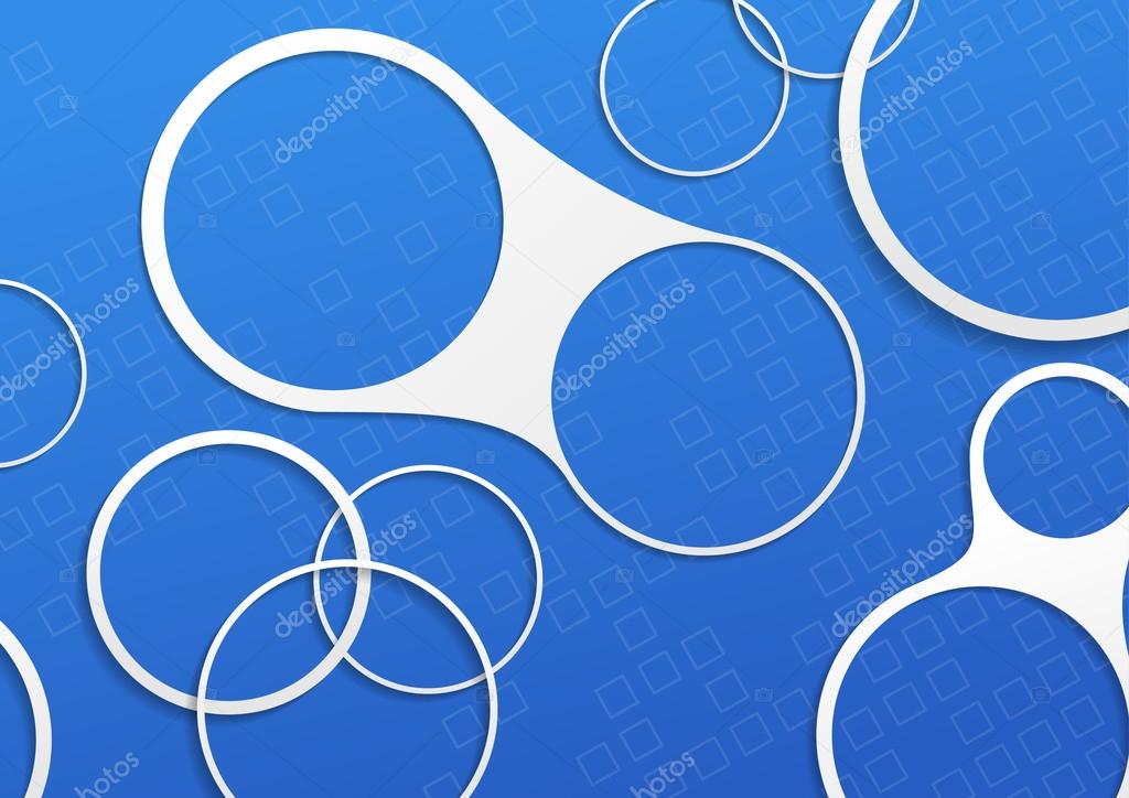 White circle design elements Stock Vector Image by ©phyZick #53876117