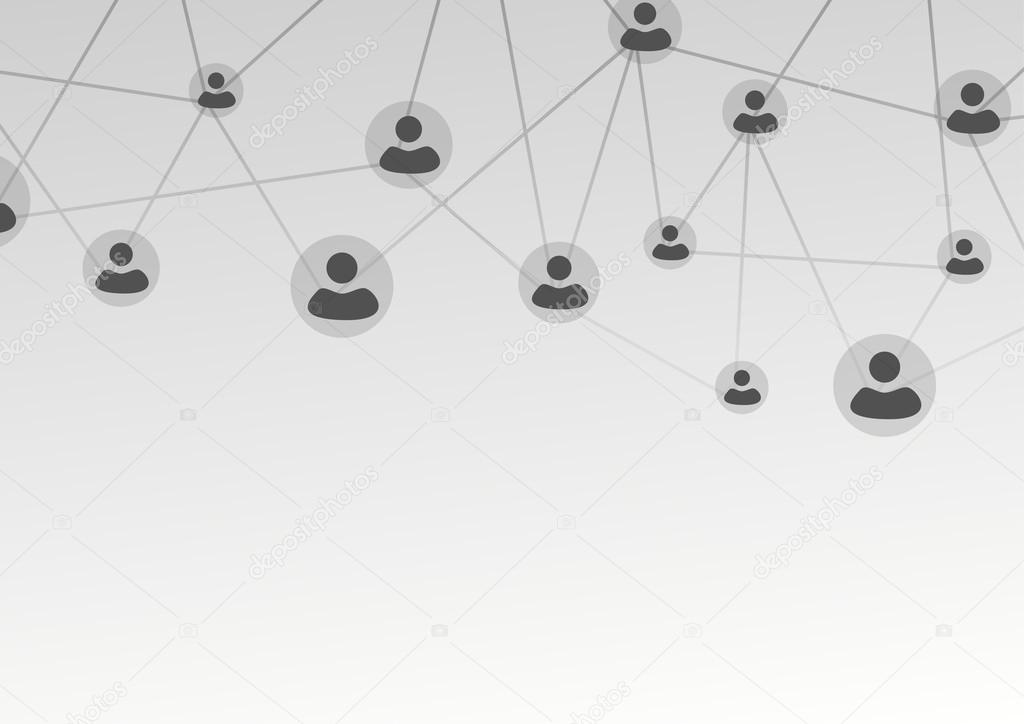 Active user connection model Stock Vector by ©phyZick 59845329