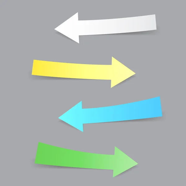 Paper arrows Stock Vector by ©romvo79 4316671