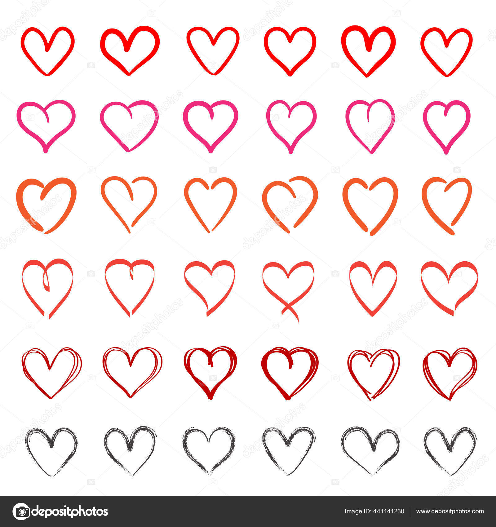 Valentine Heart Outline