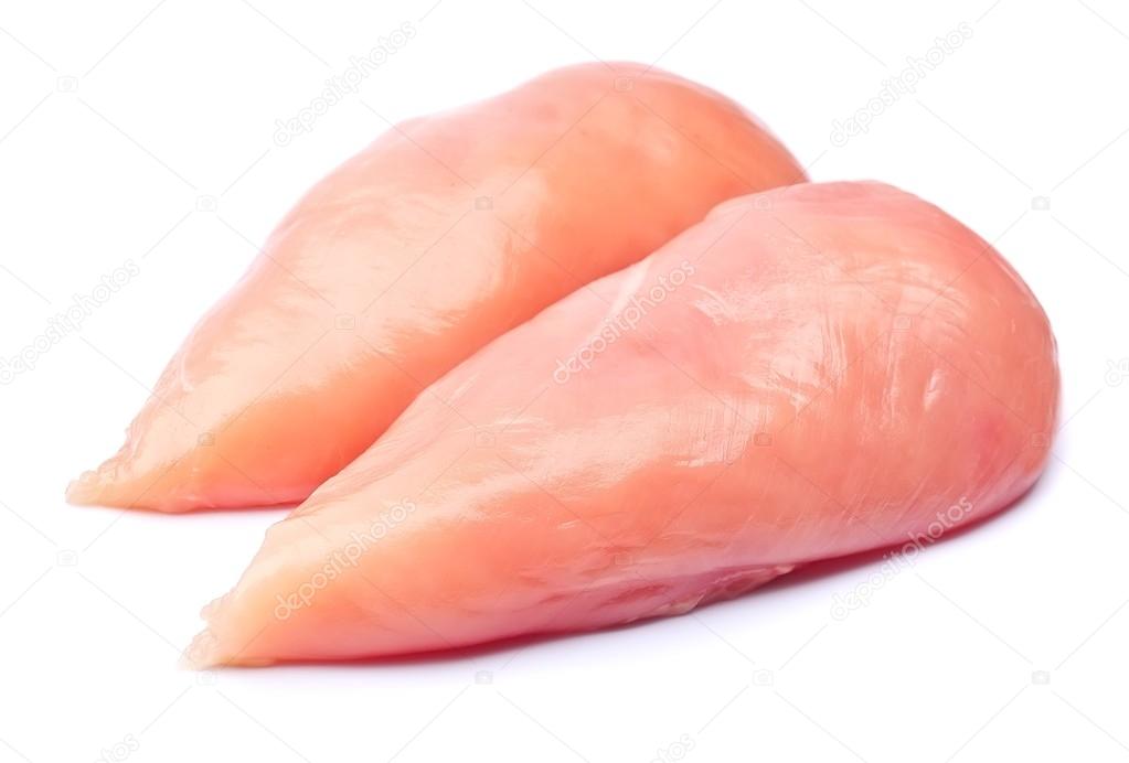 Raw chicken fillets Stock Photo by ©margo555 100659858