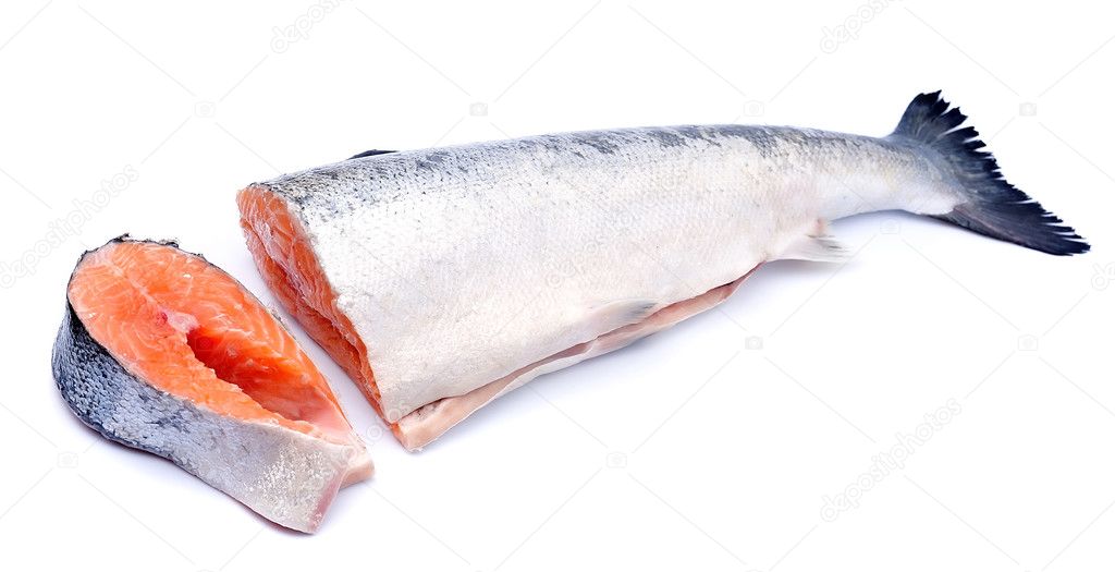 Salmon fish clo — Stock Photo © margo555 #93764932