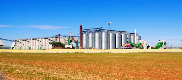 View of modern storage buildings - Stock Image - Everypixel