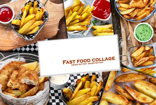 Fast food collage Stock Photos, Royalty Free Fast food collage Images ...