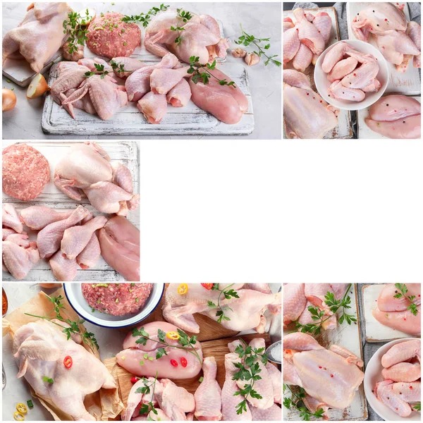 Raw meat collage Stock Photos, Royalty Free Raw meat collage Images ...