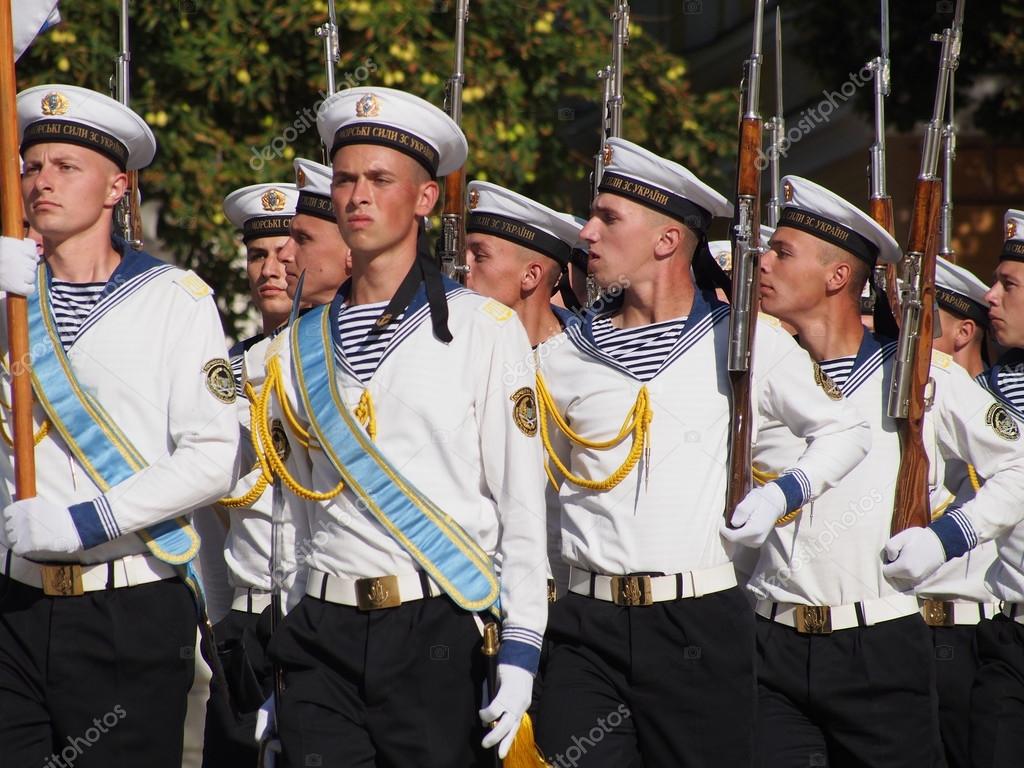 Official flag-raising ceremony in honor of Flag Day of Ukraine – Stock ...