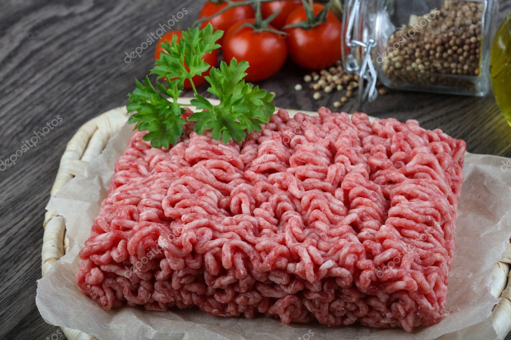 Minced beef meat Stock Photo by ©AndreySt 114633858