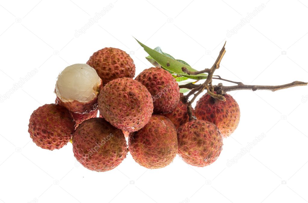 Asian fruit lychee Stock Photo by ©AndreySt 53996765