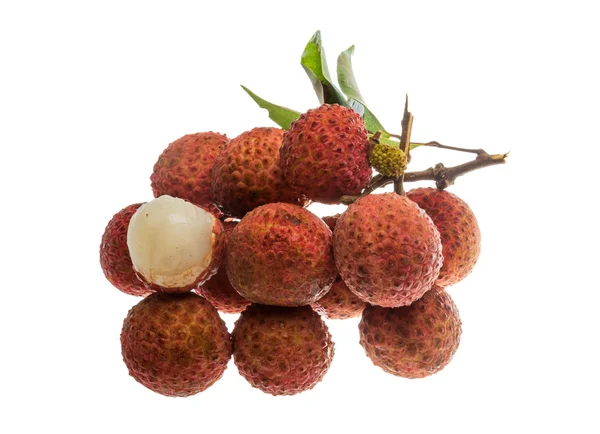 Asian fruit lychee — Stock Photo © AndreySt #49598485