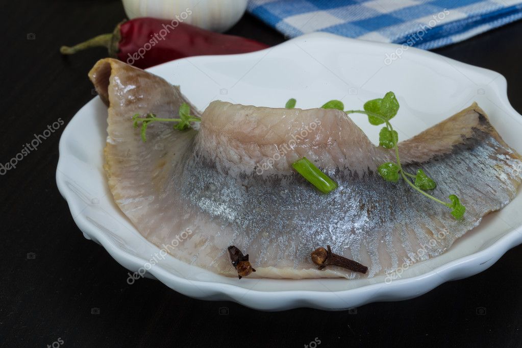 Herring fillet — Stock Photo © AndreySt #63607013
