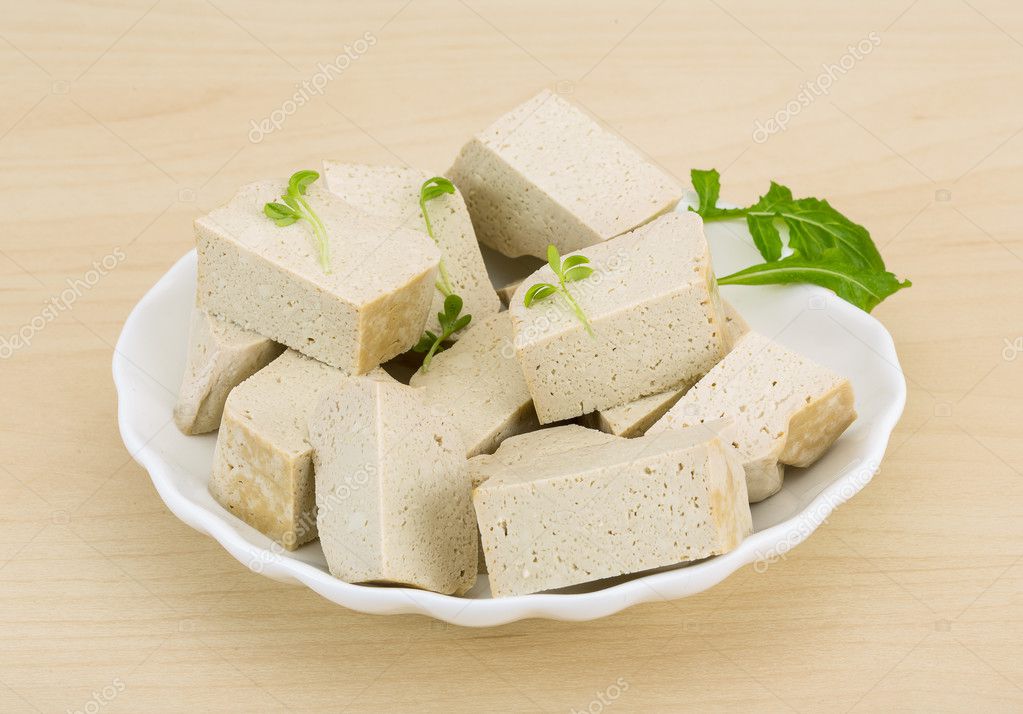 Tofu - soya cheese — Stock Photo © AndreySt #68708089