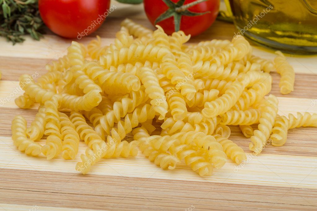 Raw rotini Stock Photo by ©AndreySt 74030019