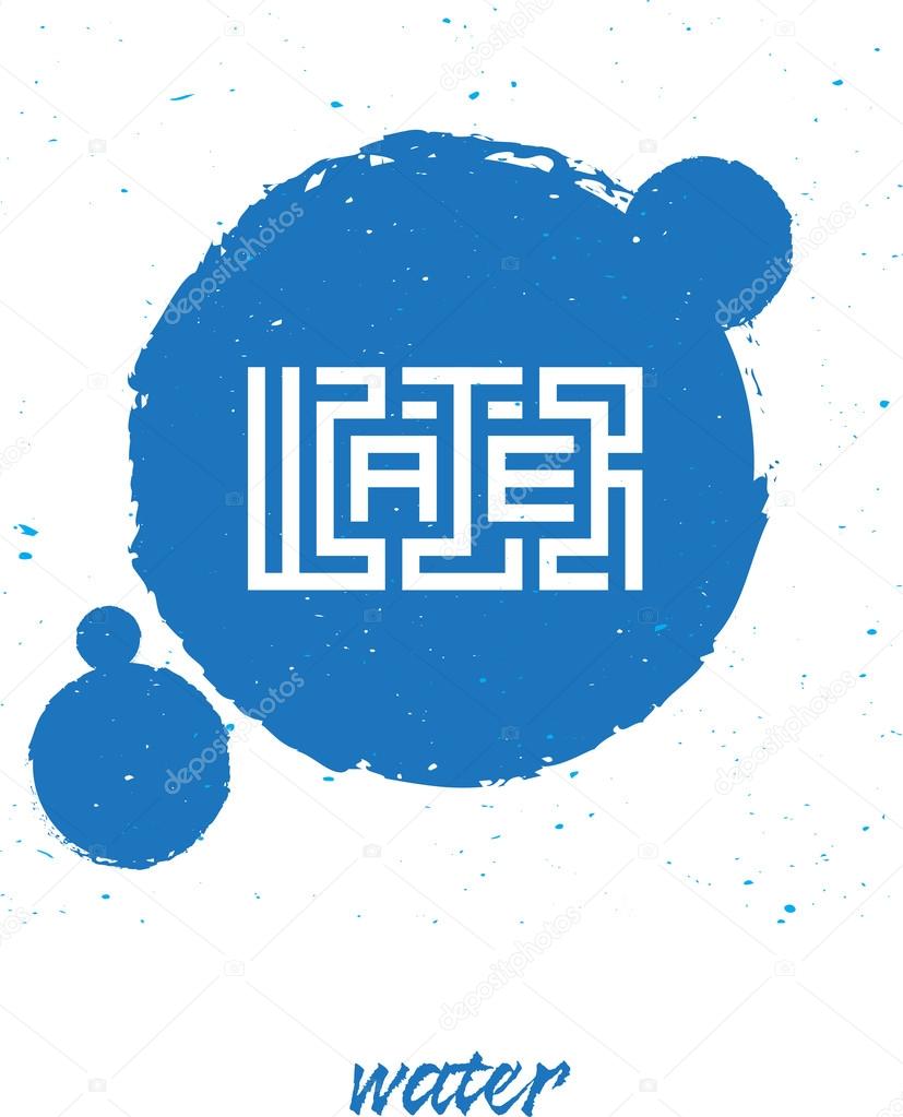 Creative labyrinth poster Stock Vector Image by ©thebackground #103989200