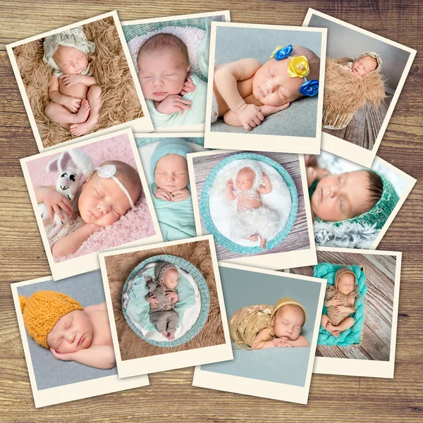Baby pictures collage Stock Photos, Royalty Free Baby pictures collage ...