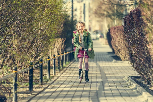 Girl returning from school Stock Photos, Royalty Free Girl returning ...