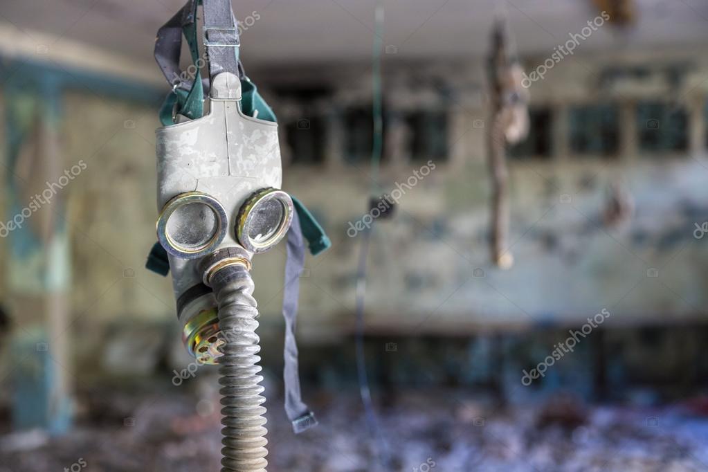 Gas masks in Pripyat, Chernobyl Stock Photo by ©bloodua 107499766