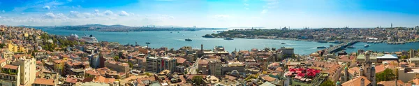 Istanbul panoramic view from Galata tower. Turkey — Stock Photo ...