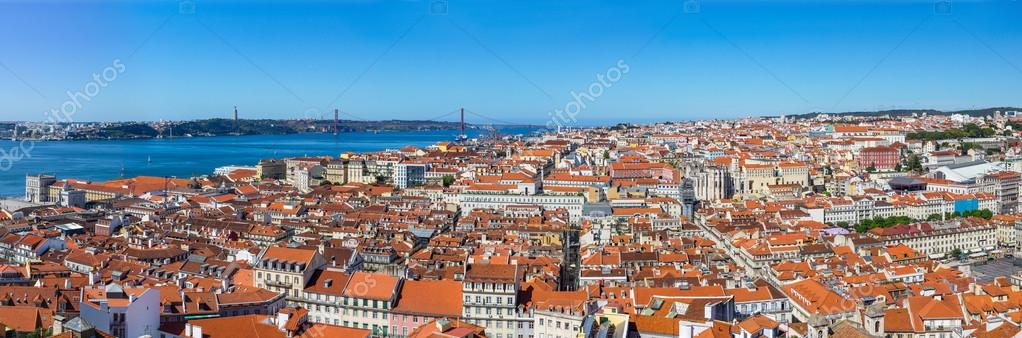 Panorama bridge lisbon Stock Photos, Royalty Free Panorama bridge ...
