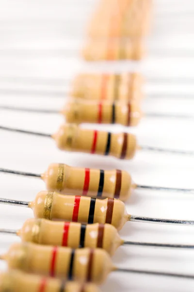 Resistors on white background. ⬇ Stock Photo, Image by © Leonardi ...