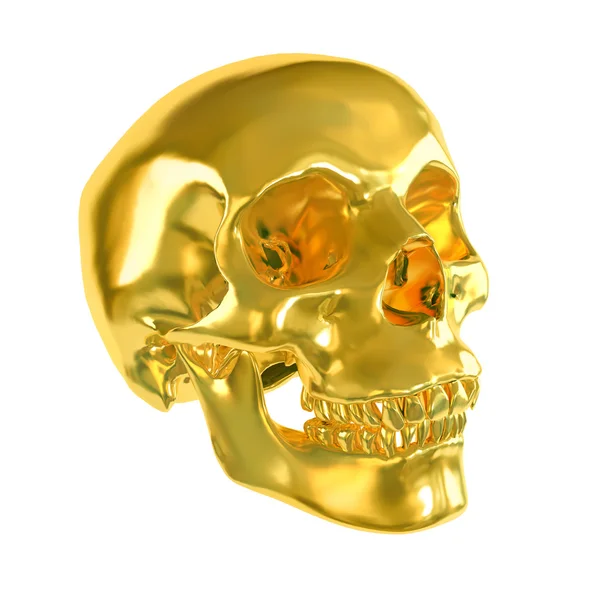 Gold skull with pearls Stock Photos, Royalty Free Gold skull with ...