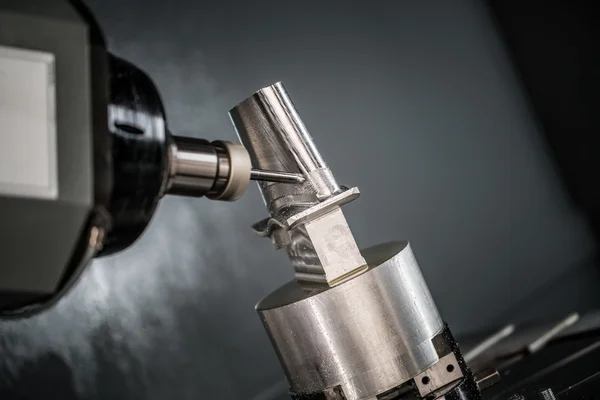 Metalworking CNC milling machine. Stock Photo by ©cookelma 153923084