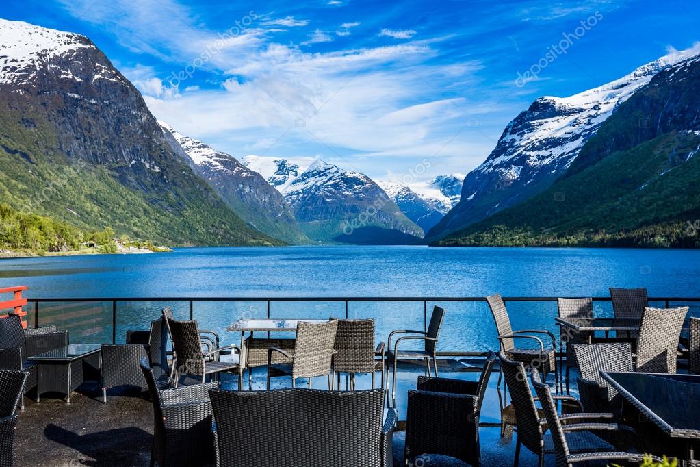 Cafe on the nature background — Stock Photo © cookelma #81233100