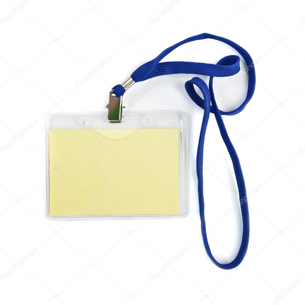 ID card with rope Stock Photo by ©Paulpaladin 105934212