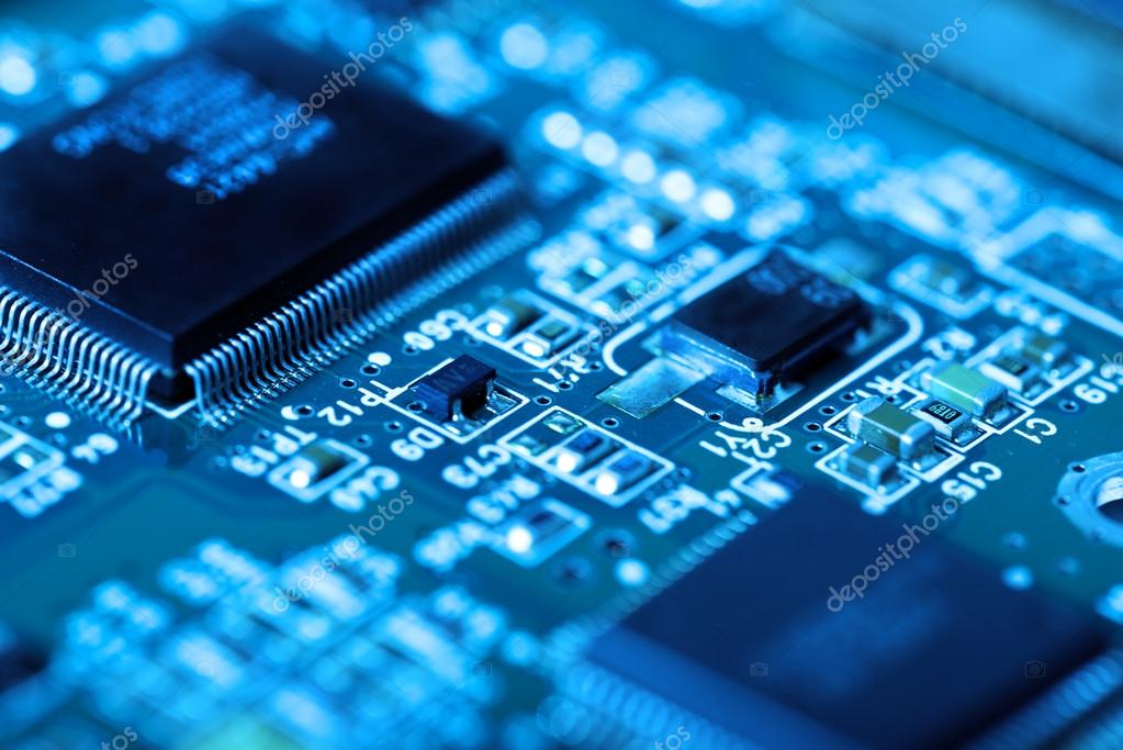 Electronic circuit board — Stock Photo © Paulpaladin #58755341 Electronic circuit board — Stock Photo © Paulpaladin #58755341