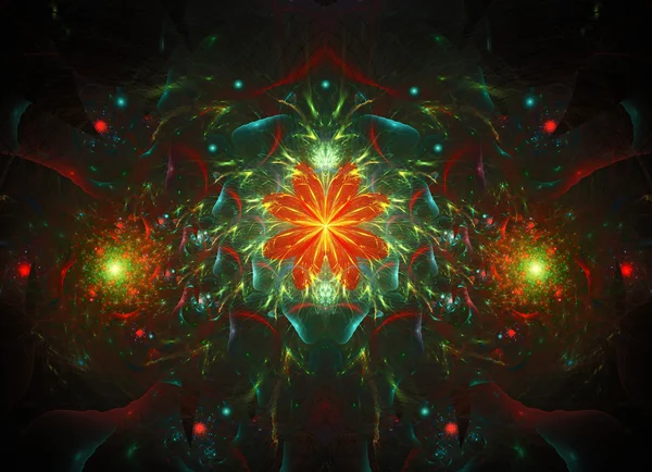 Colorful Fractal Background. A fractal is a natural phenomenon or a ...