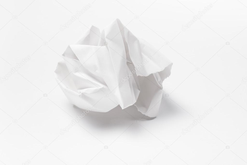 White crumpled paper Stock Photo by ©Yarygin 71956321